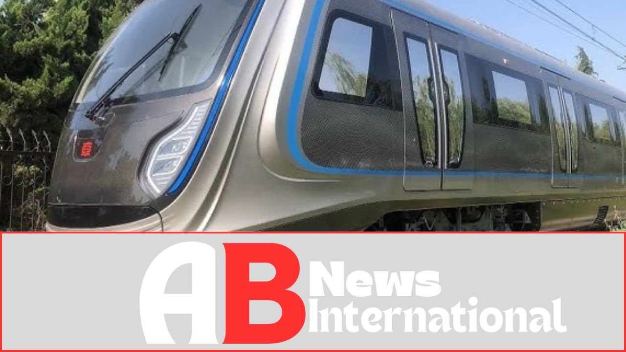 Carbon fiber metro train unveiled in China - AB News International
