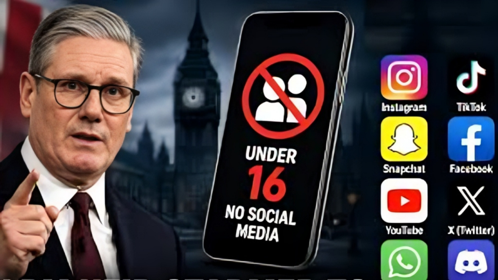 Starmer Unveils Global‑Scale Crackdown on Under‑16 Social Media Use ...
